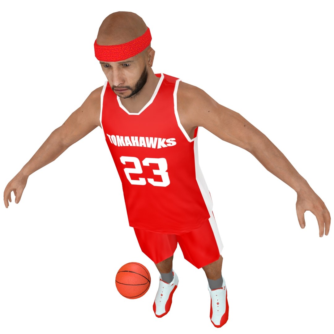 Basketball Player Ball 3D Model - TurboSquid 1307101