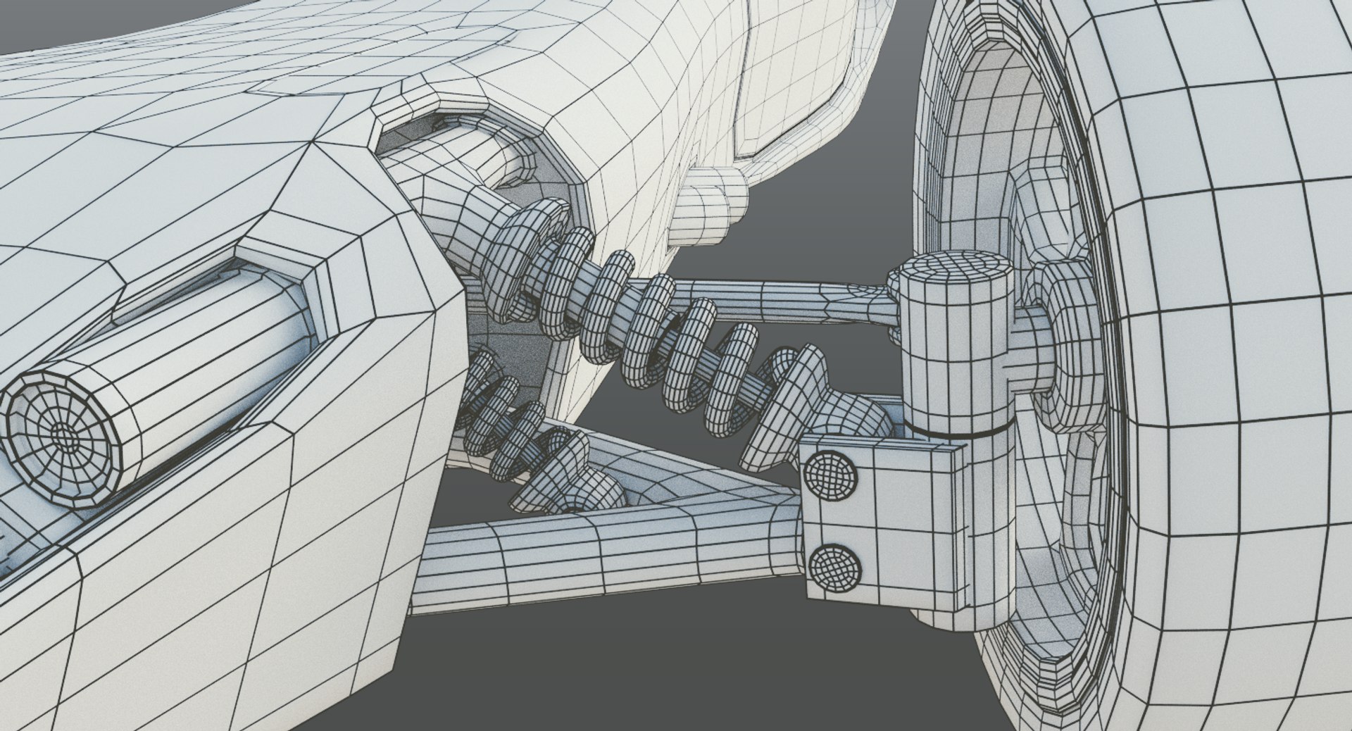 blender wheels 3d model