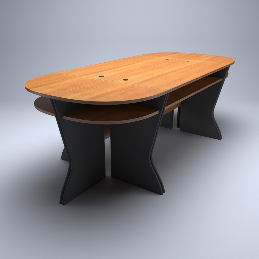 Conference Table Model - TurboSquid 1538745