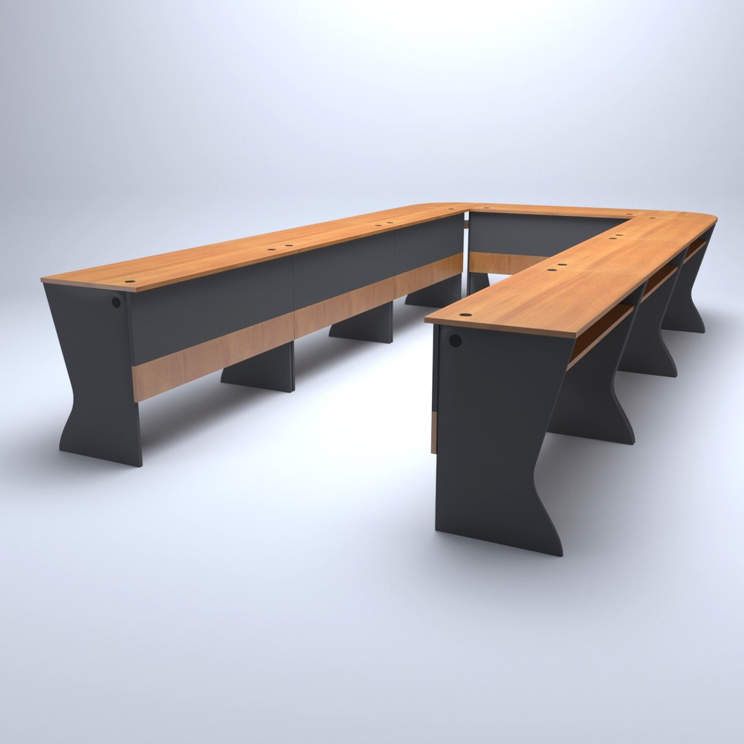 Conference Table Model - TurboSquid 1538745
