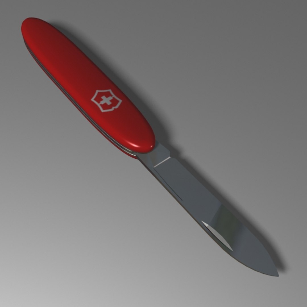 3d Swiss Army Knife Model