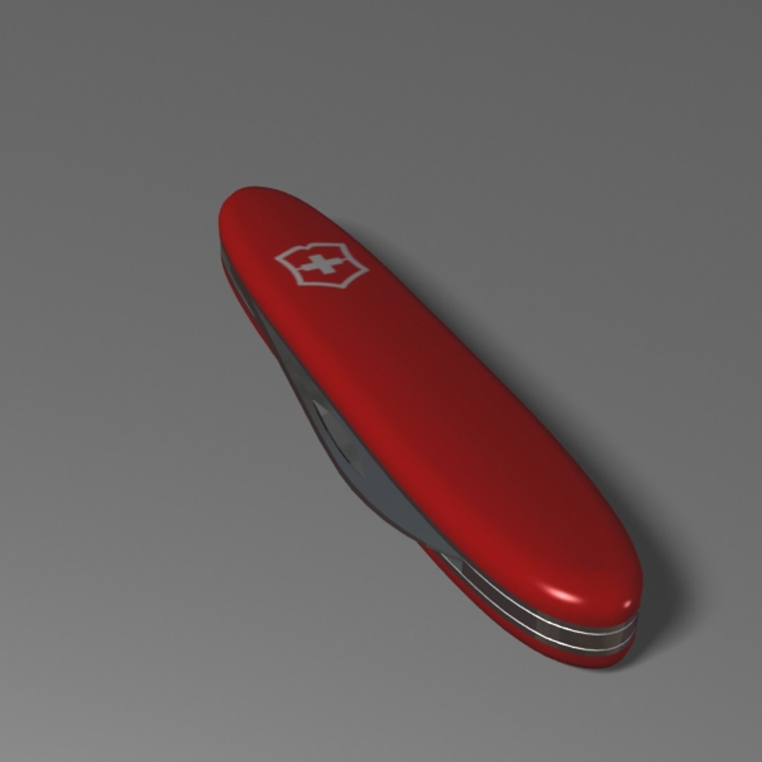 3d Swiss Army Knife Model