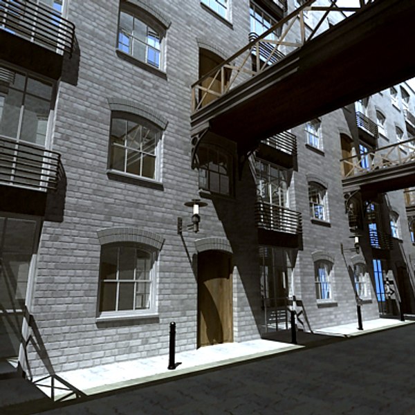 alley way 3d max