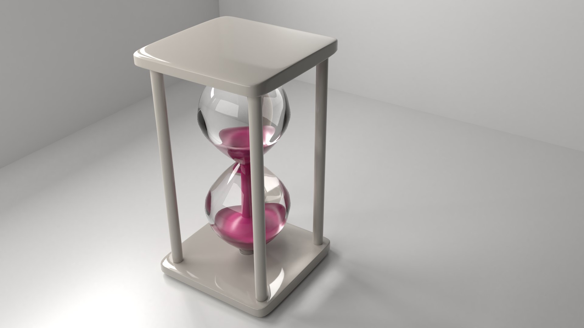 Plastic Hourglass 6 3D - TurboSquid 1451063