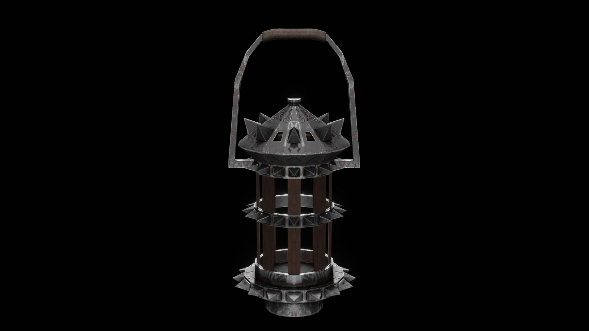 3D Fantasy Lamp PBR Low-poly Model - TurboSquid 2035033