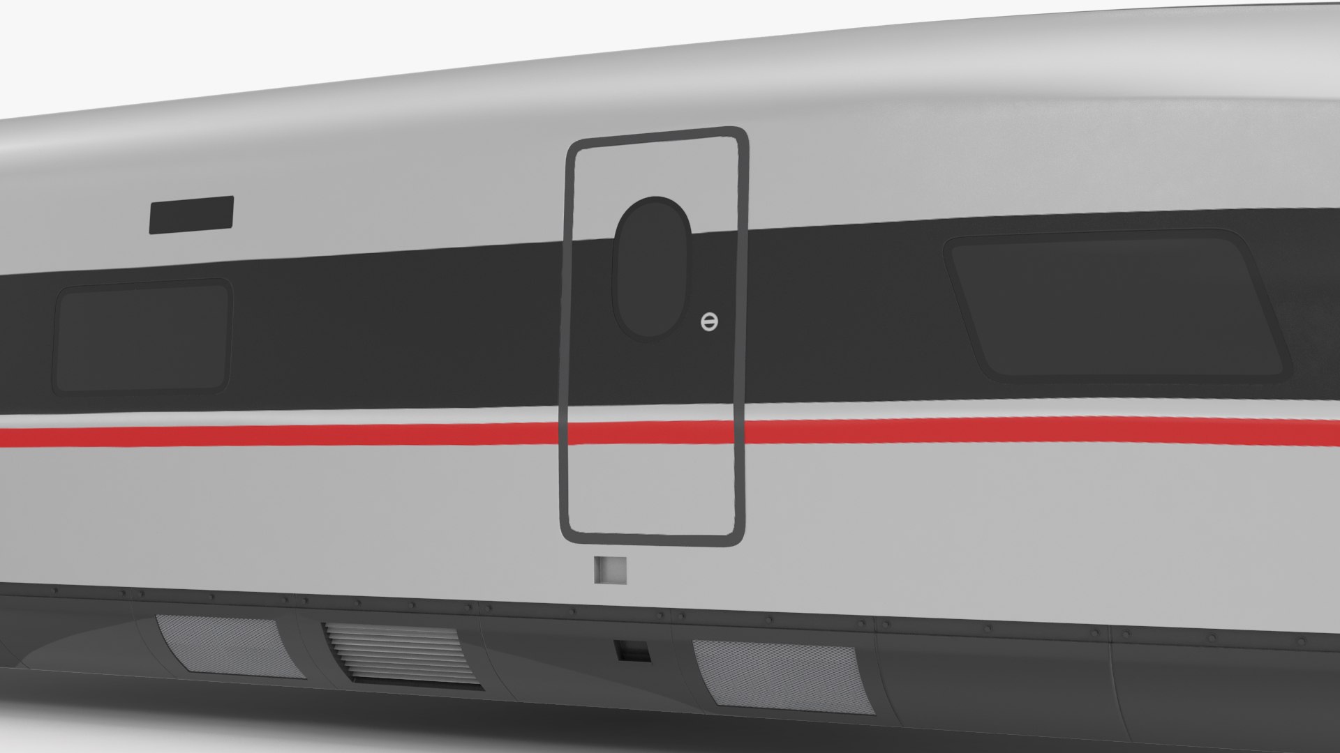 CR400 Fuxing Train Locomotive Tail 3D model - TurboSquid 2079923