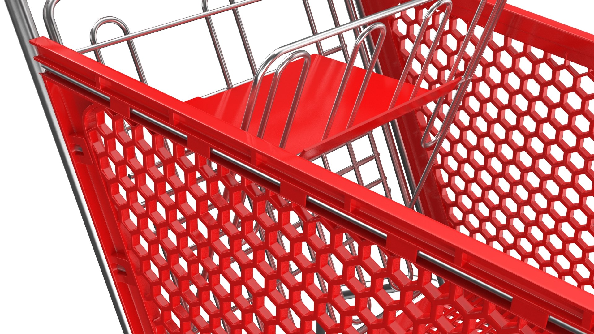 Red Detailed Shopping Carts 3D Model - TurboSquid 2000169