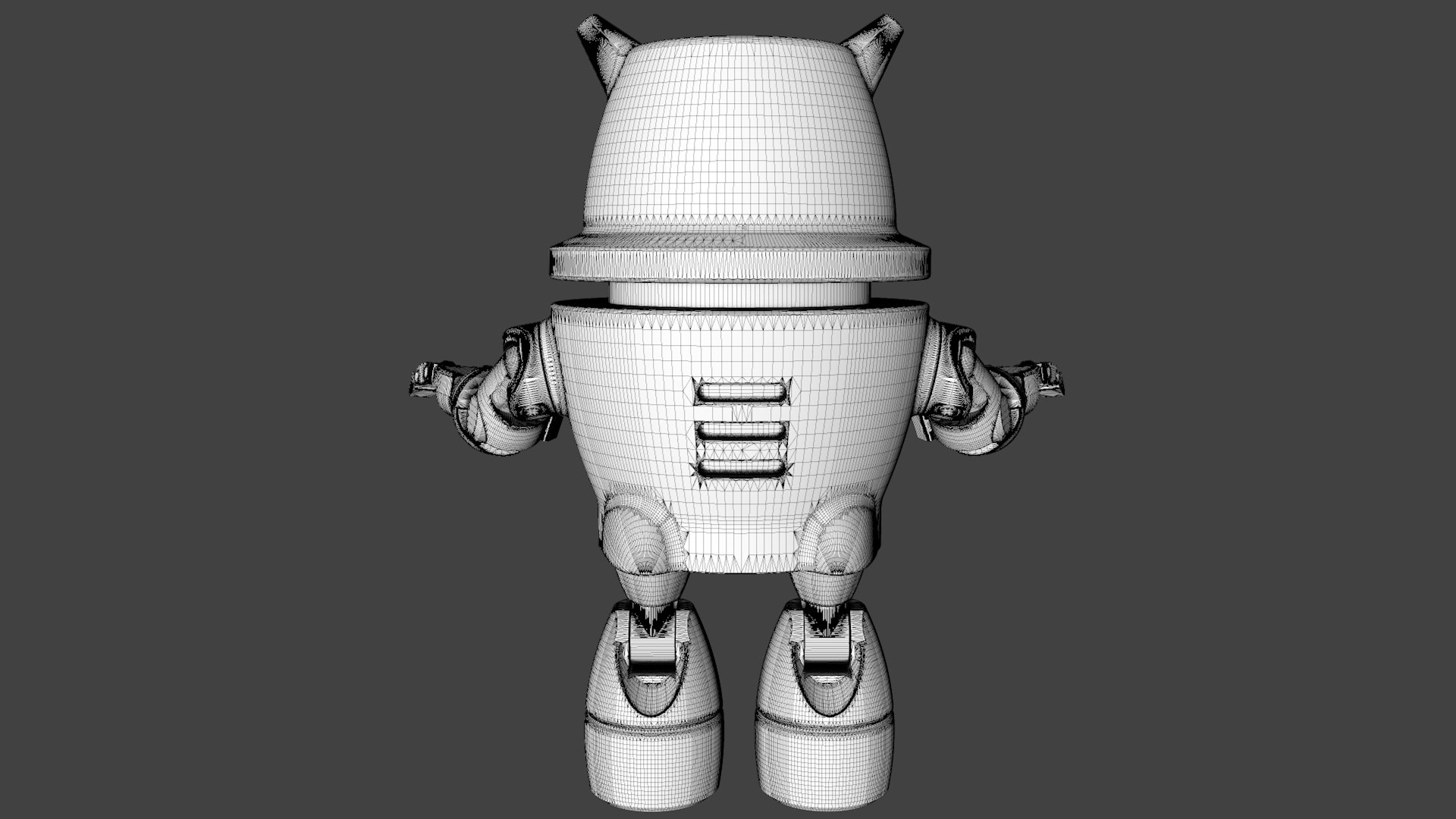 Robot - Robotube 3D Model - TurboSquid 1911413
