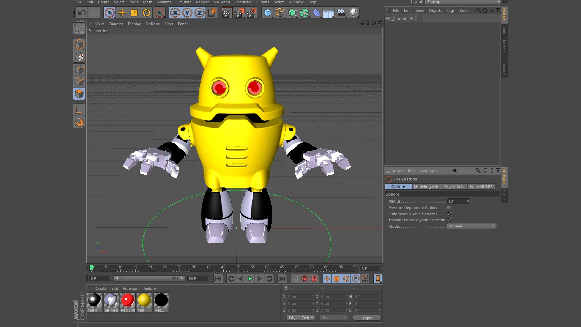 Robot - Robotube 3D Model - TurboSquid 1911413