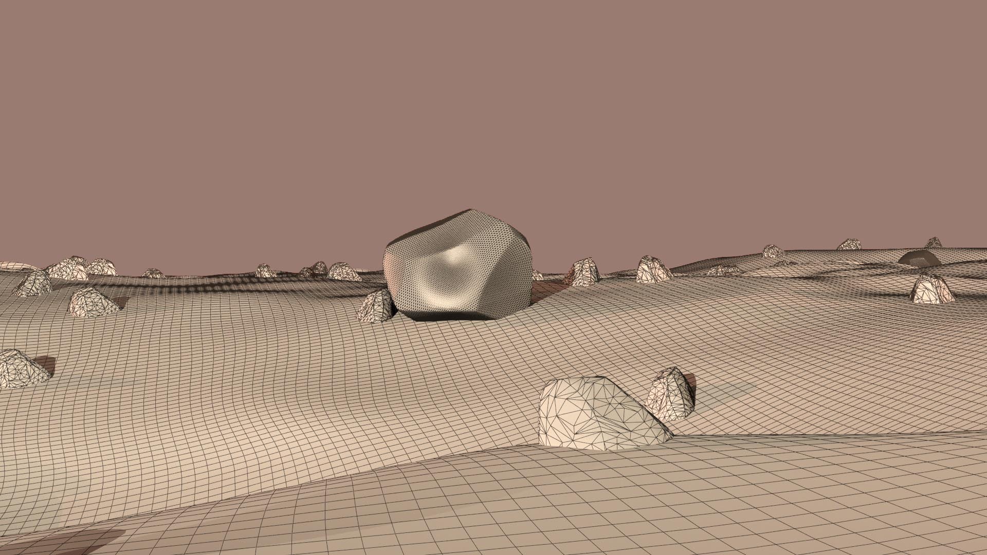3D Model Mars Surface Rocks Modelled - TurboSquid 1257168