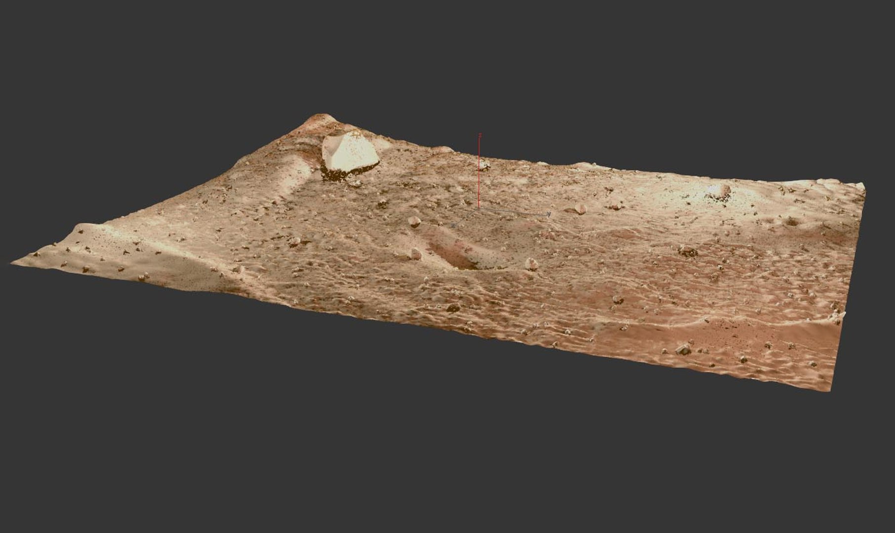 3D Model Mars Surface Rocks Modelled - TurboSquid 1257168