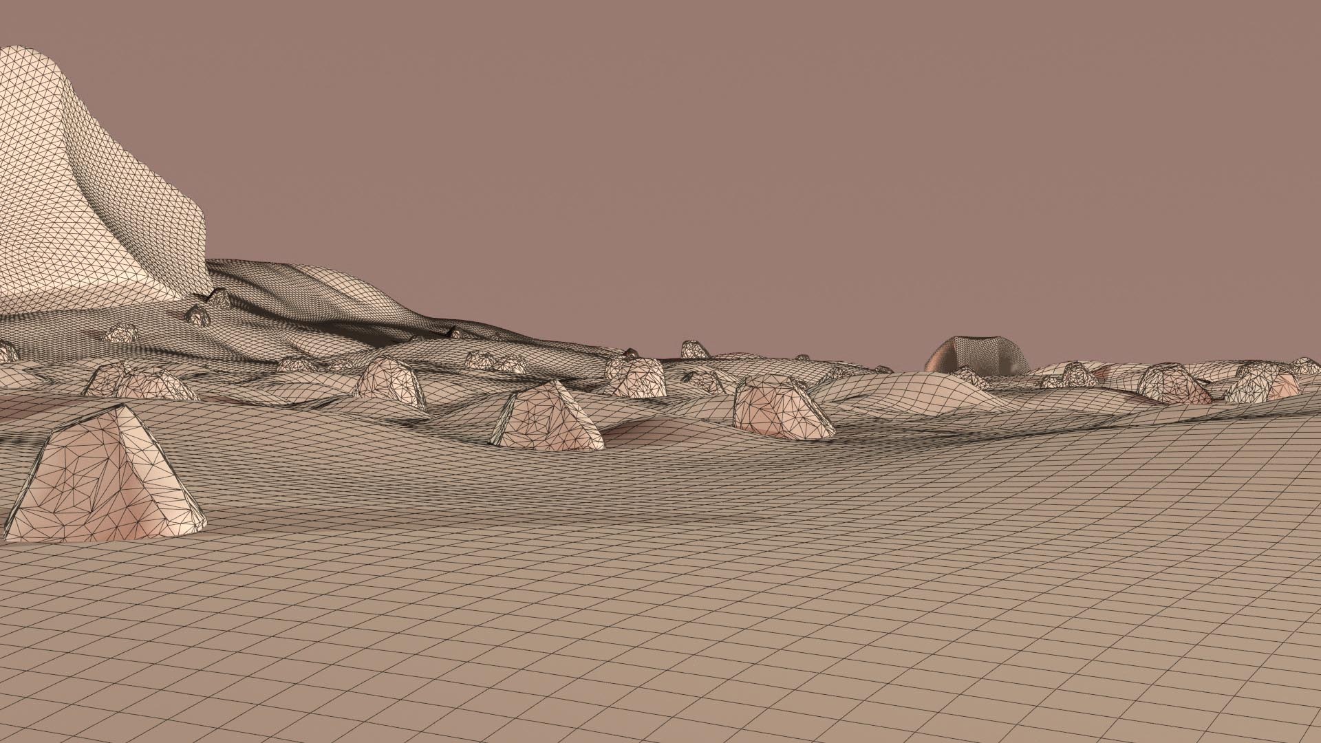 3D Model Mars Surface Rocks Modelled - TurboSquid 1257168