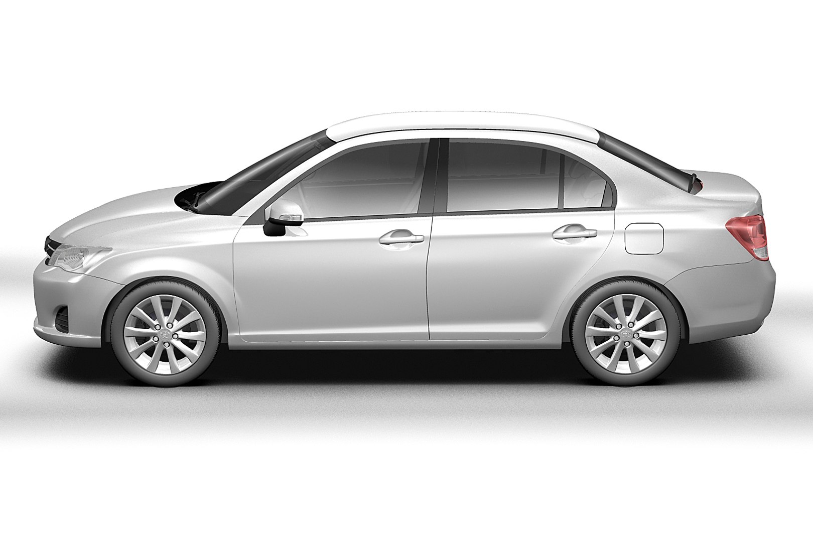 3dsmax Toyota Corolla Axio