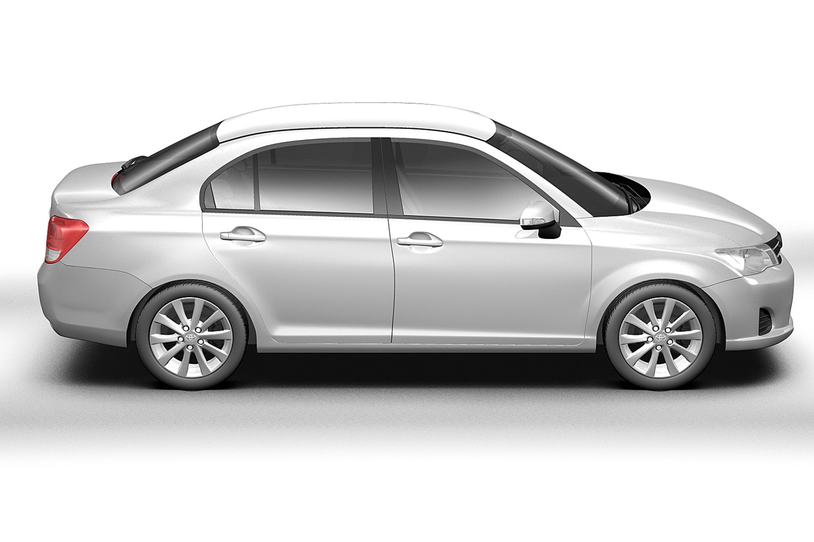 3dsmax Toyota Corolla Axio