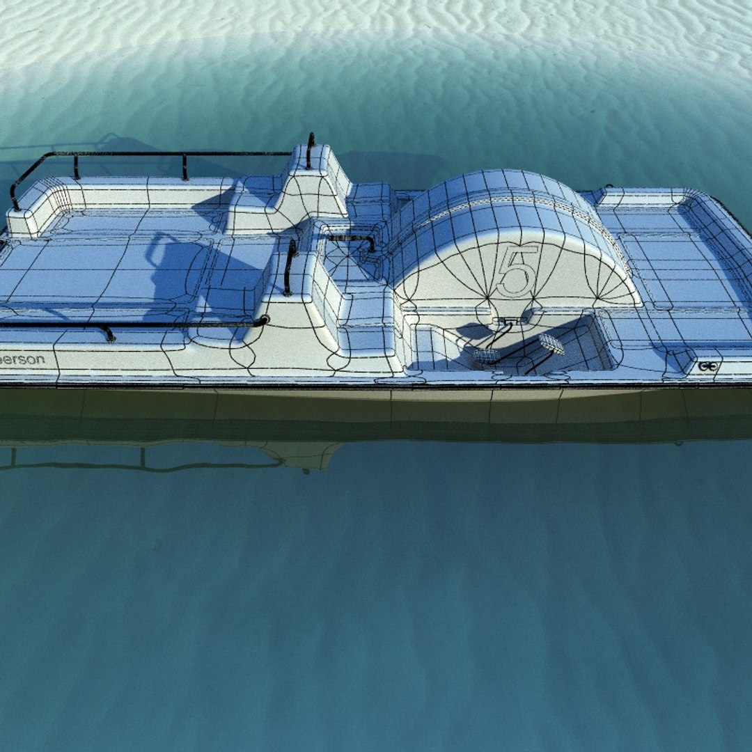 Boat Water 3d Max