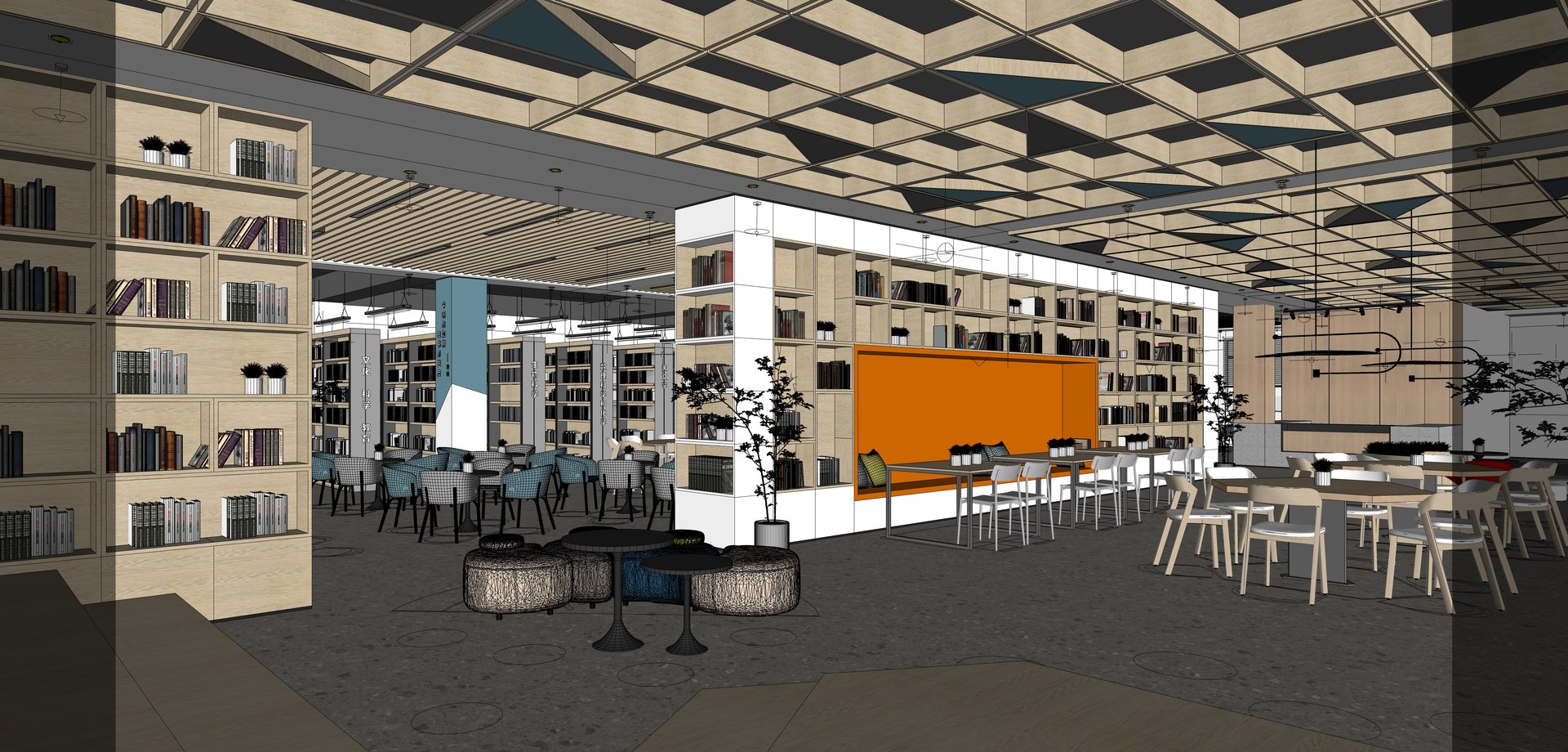 3D Bookstore - TurboSquid 2007203