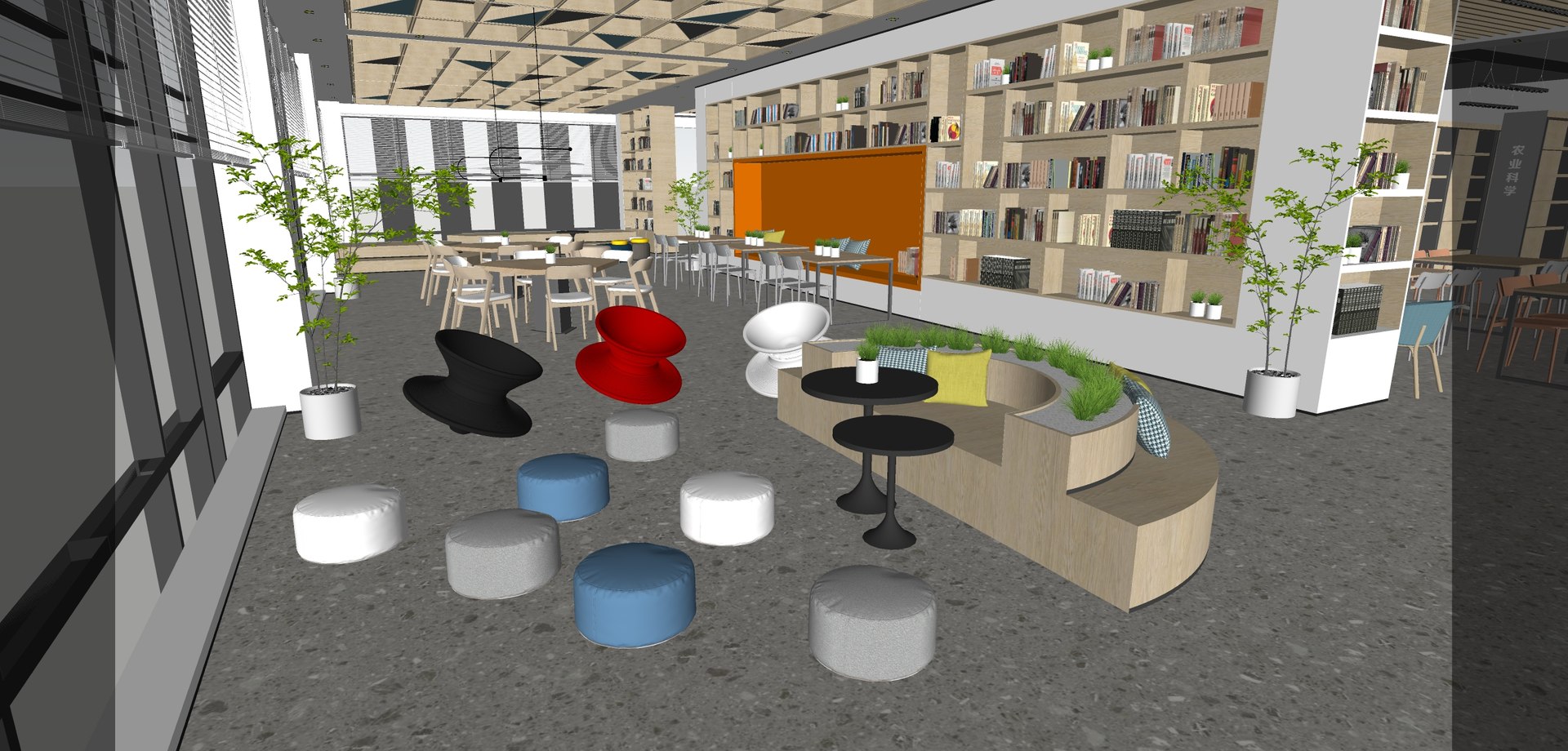 3D Bookstore - TurboSquid 2007203