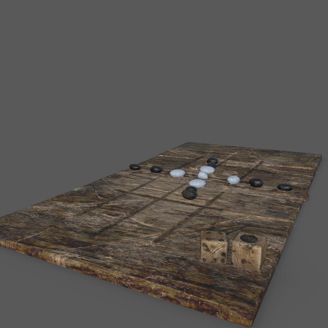 3D medieval board - TurboSquid 1494021