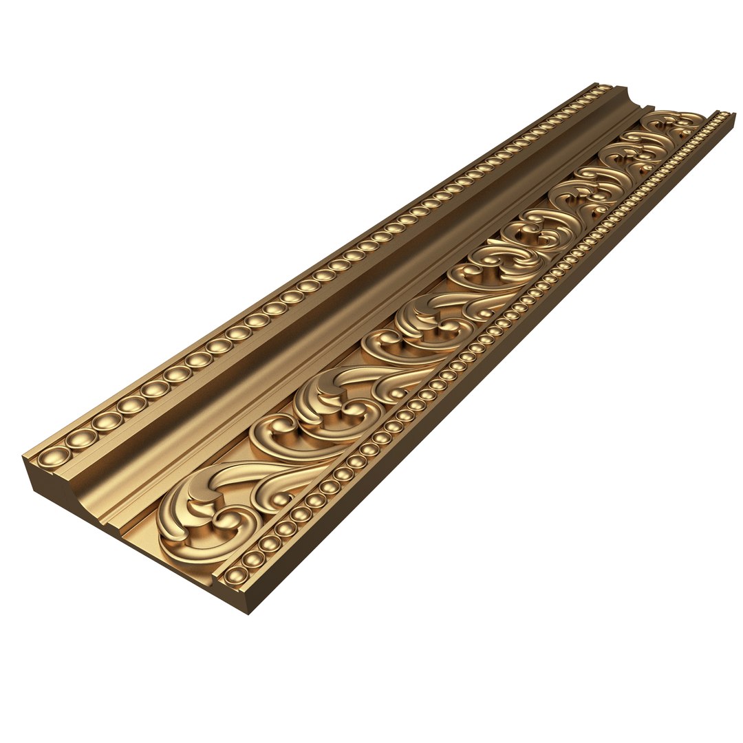 3D Model Cornice Decoration Molding 013 - TurboSquid 2156780