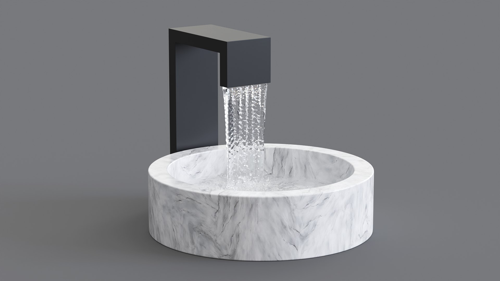 3D Model Animated Pouring Water Basin 03 - TurboSquid 2259633