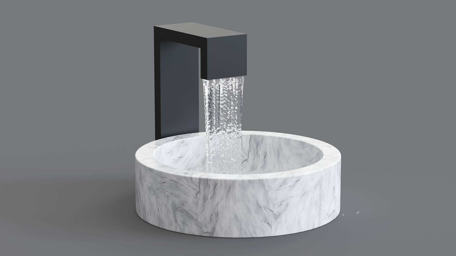3D Model Animated Pouring Water Basin 03 - TurboSquid 2259633