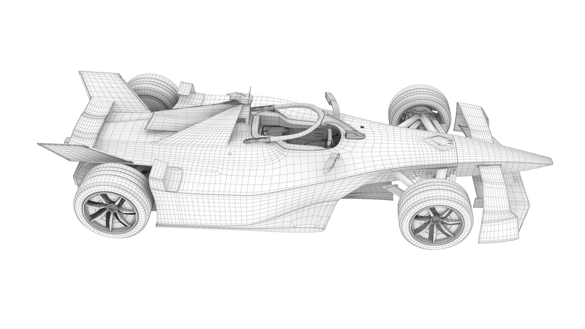 Formula E Gen3 Evo 2025 For Template 3D Model - TurboSquid 2294399