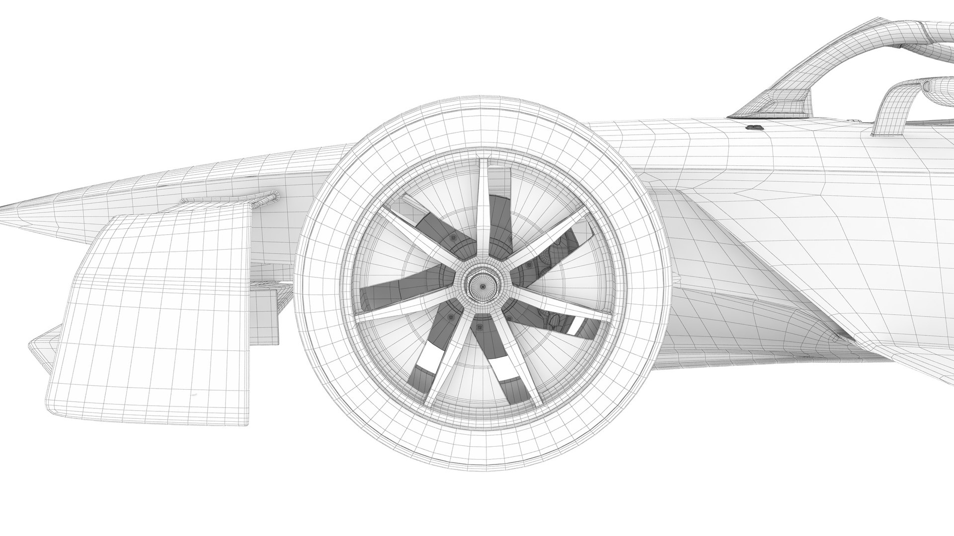 Formula E Gen3 Evo 2025 For Template 3D Model - TurboSquid 2294399