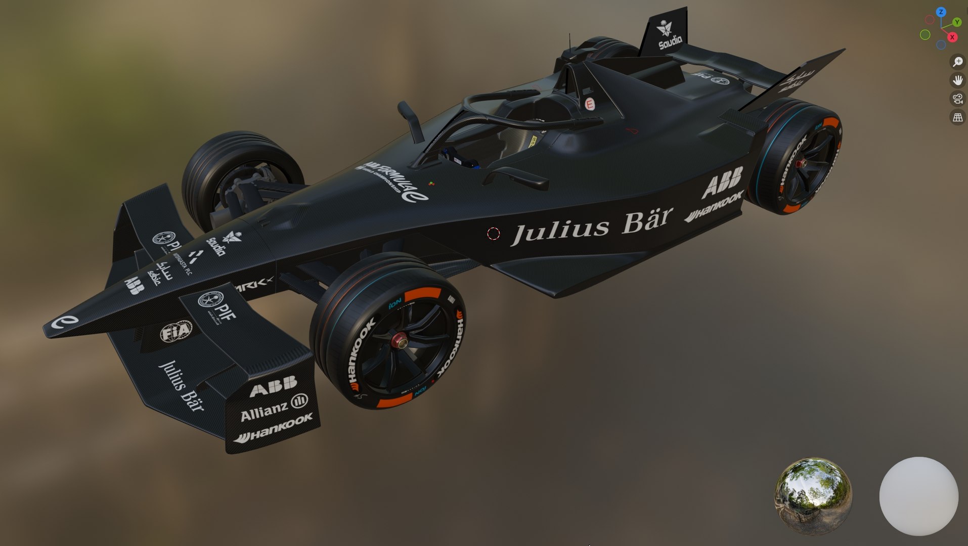 Formula E Gen3 Evo 2025 For Template 3D Model - TurboSquid 2294399