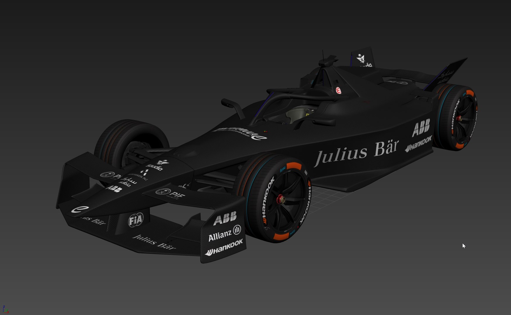 Formula E Gen3 Evo 2025 For Template 3D Model - TurboSquid 2294399