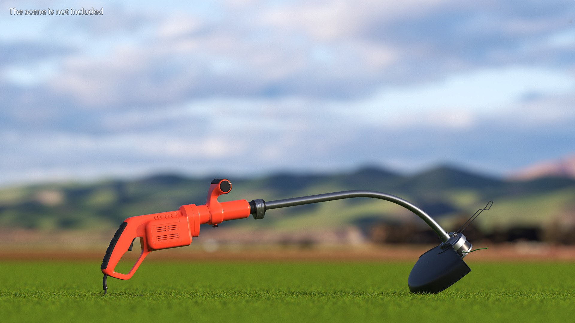 3D Corded Electric String Trimmer - TurboSquid 2206390