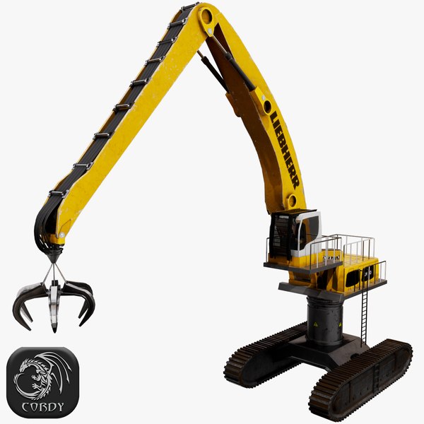 modelo 3d Grúa Liebherr LH110 - TurboSquid 1255564