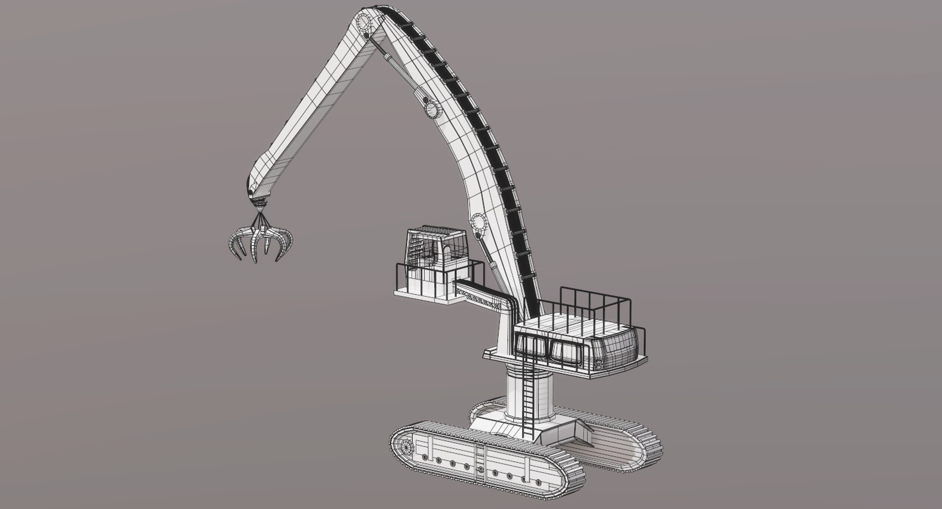 Liebherr Lh110 Crane Model - TurboSquid 1255564