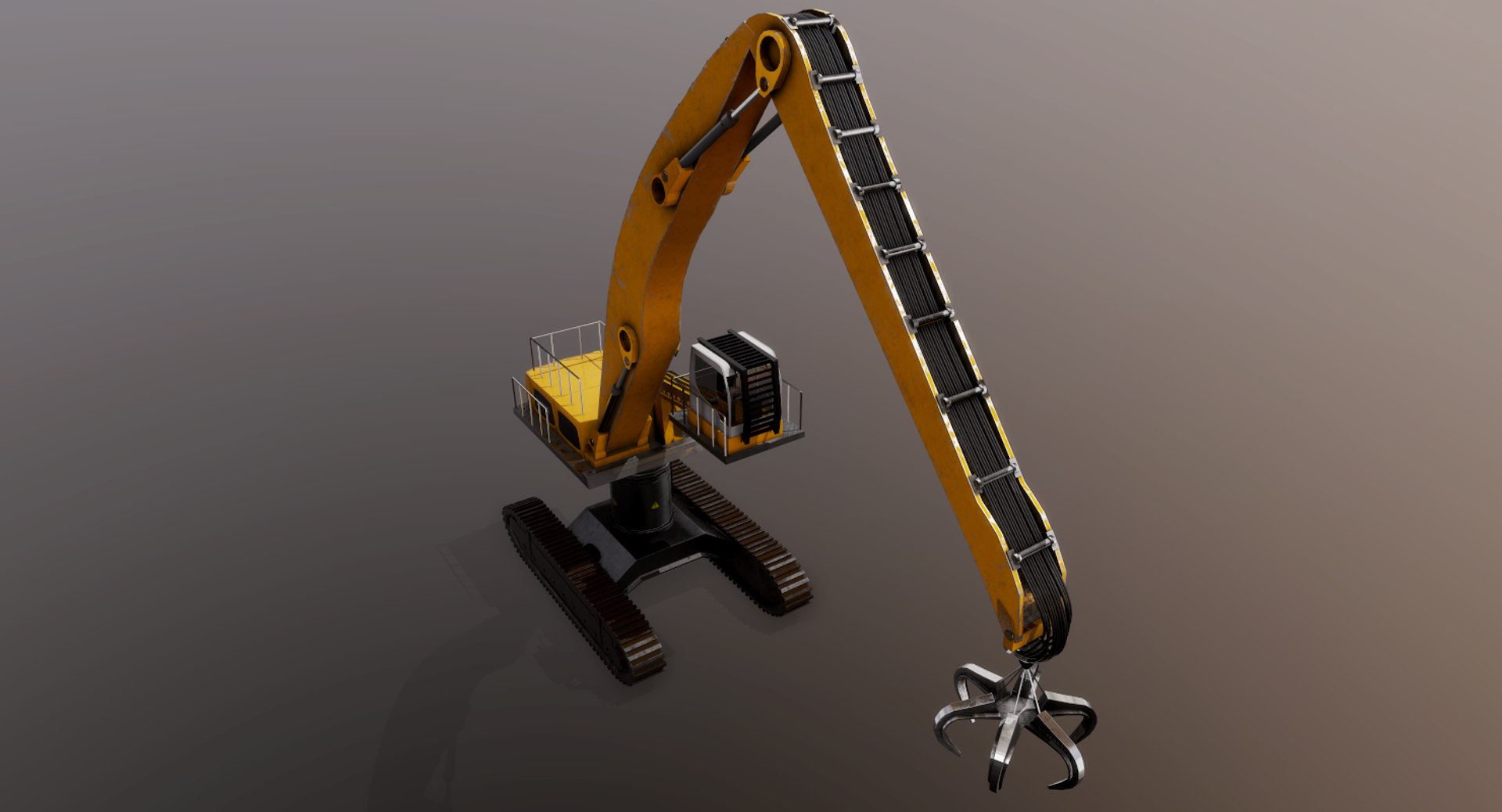 Liebherr Lh110 Crane Model - TurboSquid 1255564