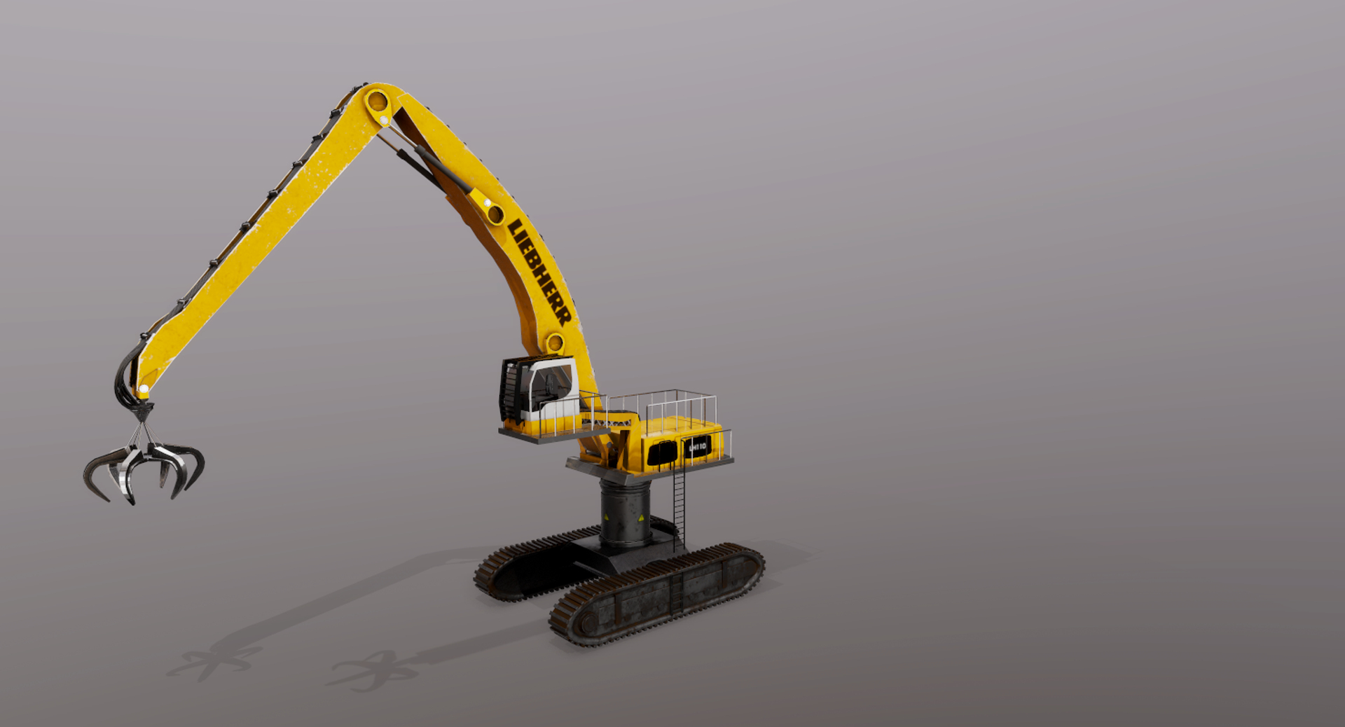 Liebherr Lh110 Crane Model - TurboSquid 1255564
