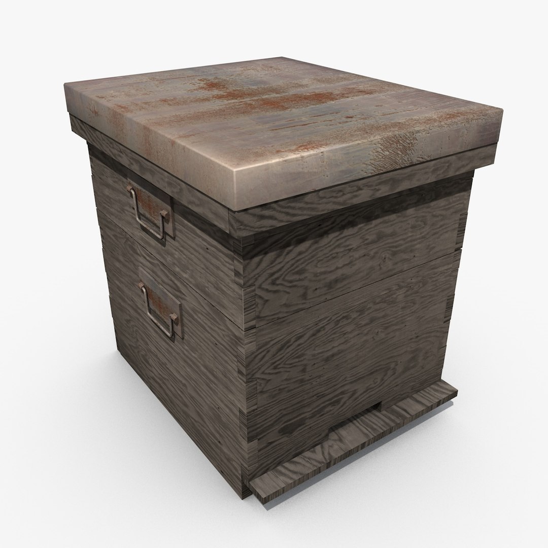 3d beehive hives model
