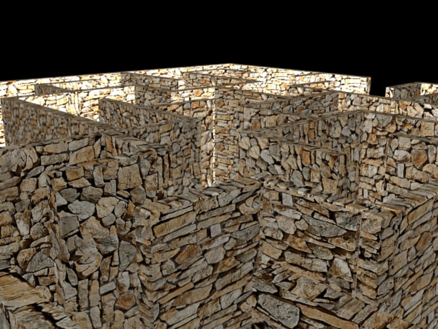 3d Maze Model