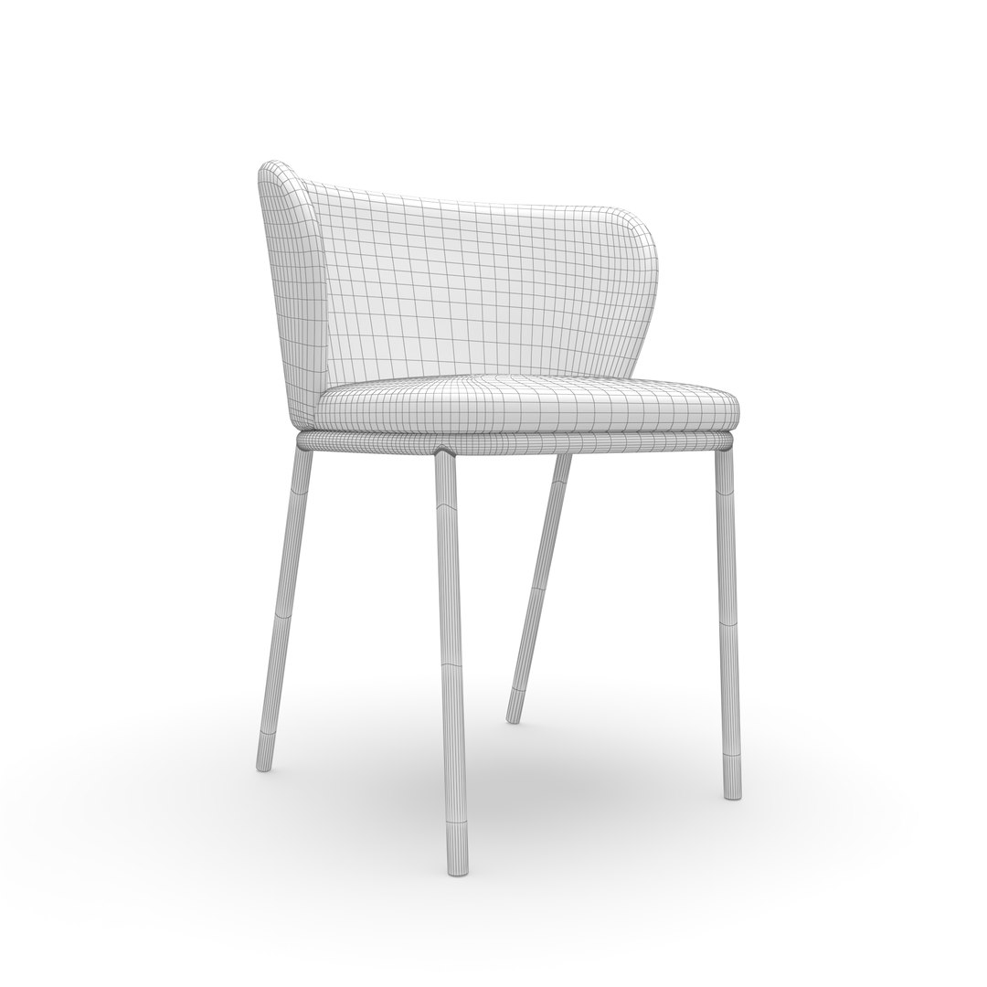 Ciselia Chair 3D Model - TurboSquid 2179347