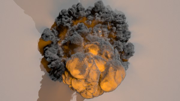 Explosion model - TurboSquid 1688367