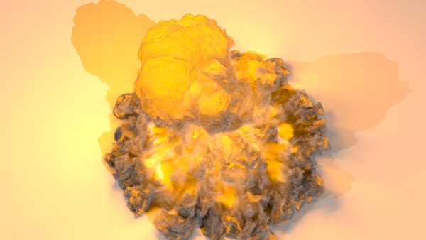 Explosion model - TurboSquid 1688367