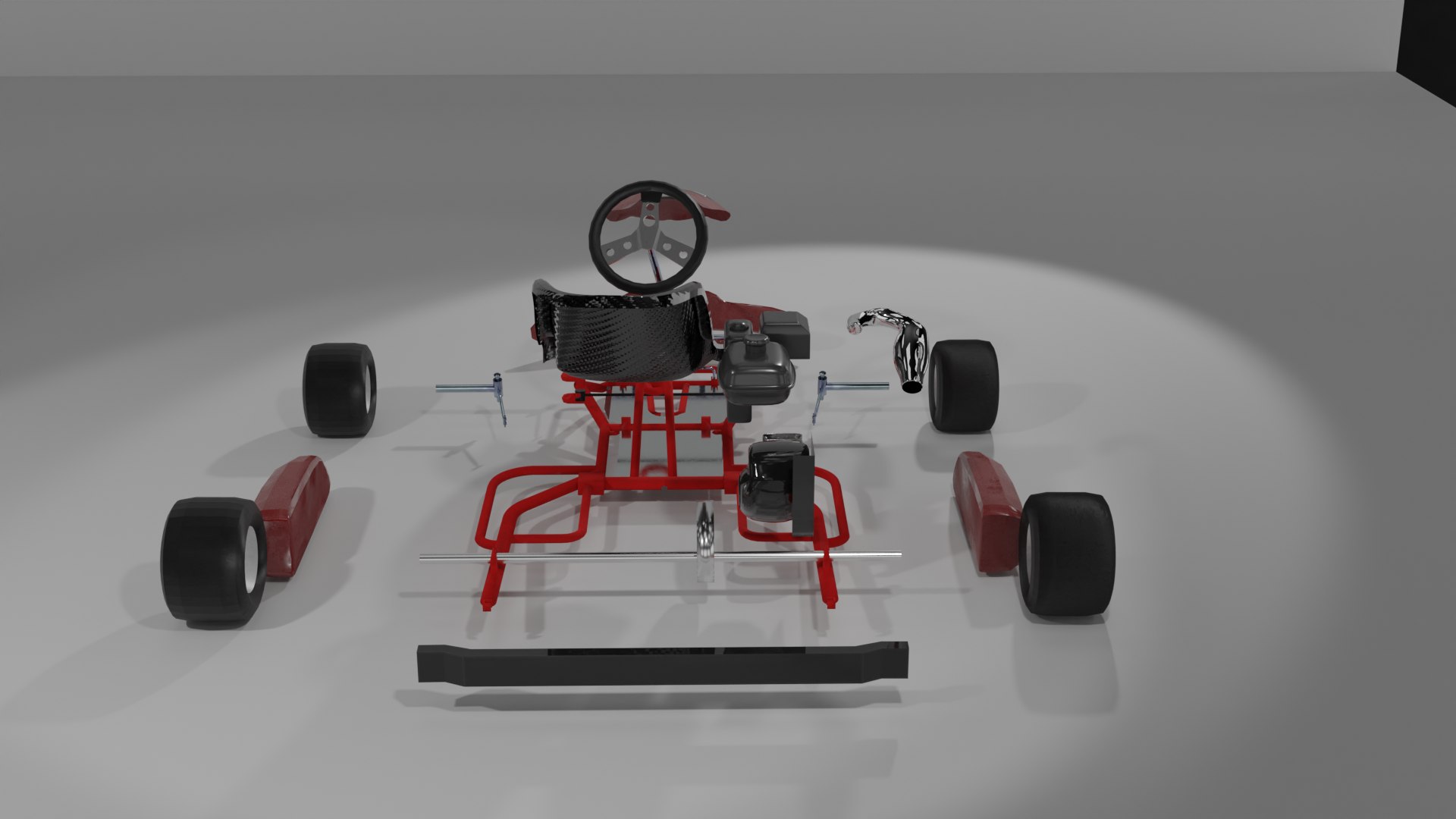 Go-kart 3D Model - TurboSquid 1860633