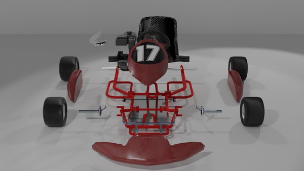 Go-kart 3D model - TurboSquid 1860633