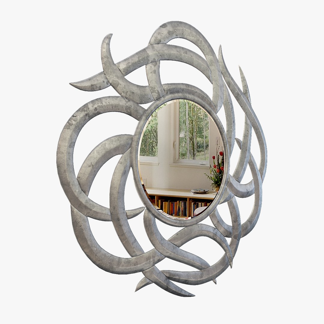 3d model of mirror modelled
