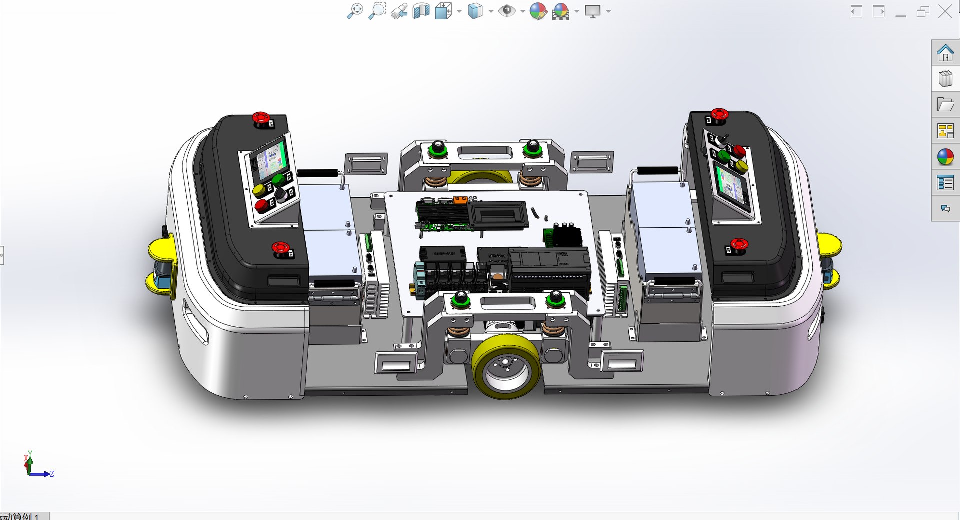 AGV Vehicles Assemble 3D Model - TurboSquid 2088663