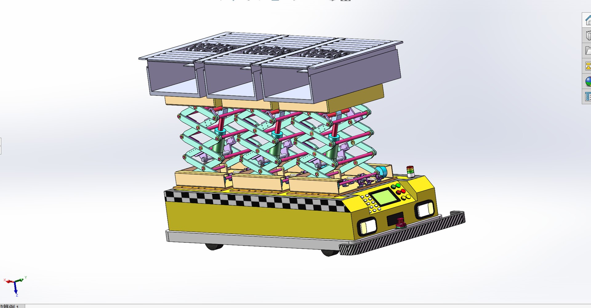 AGV Vehicles Assemble 3D Model - TurboSquid 2088663