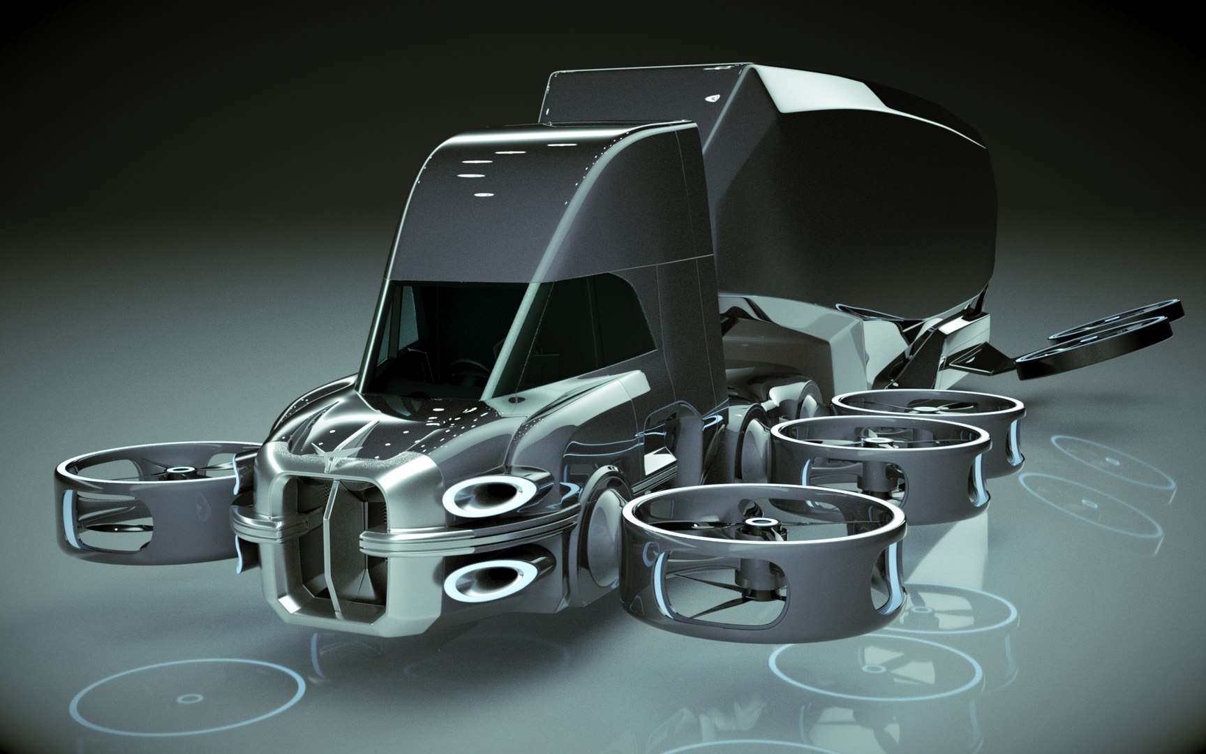 10 In 1 Cheap And Cool Copter Truck Collection 3D Model - TurboSquid ...