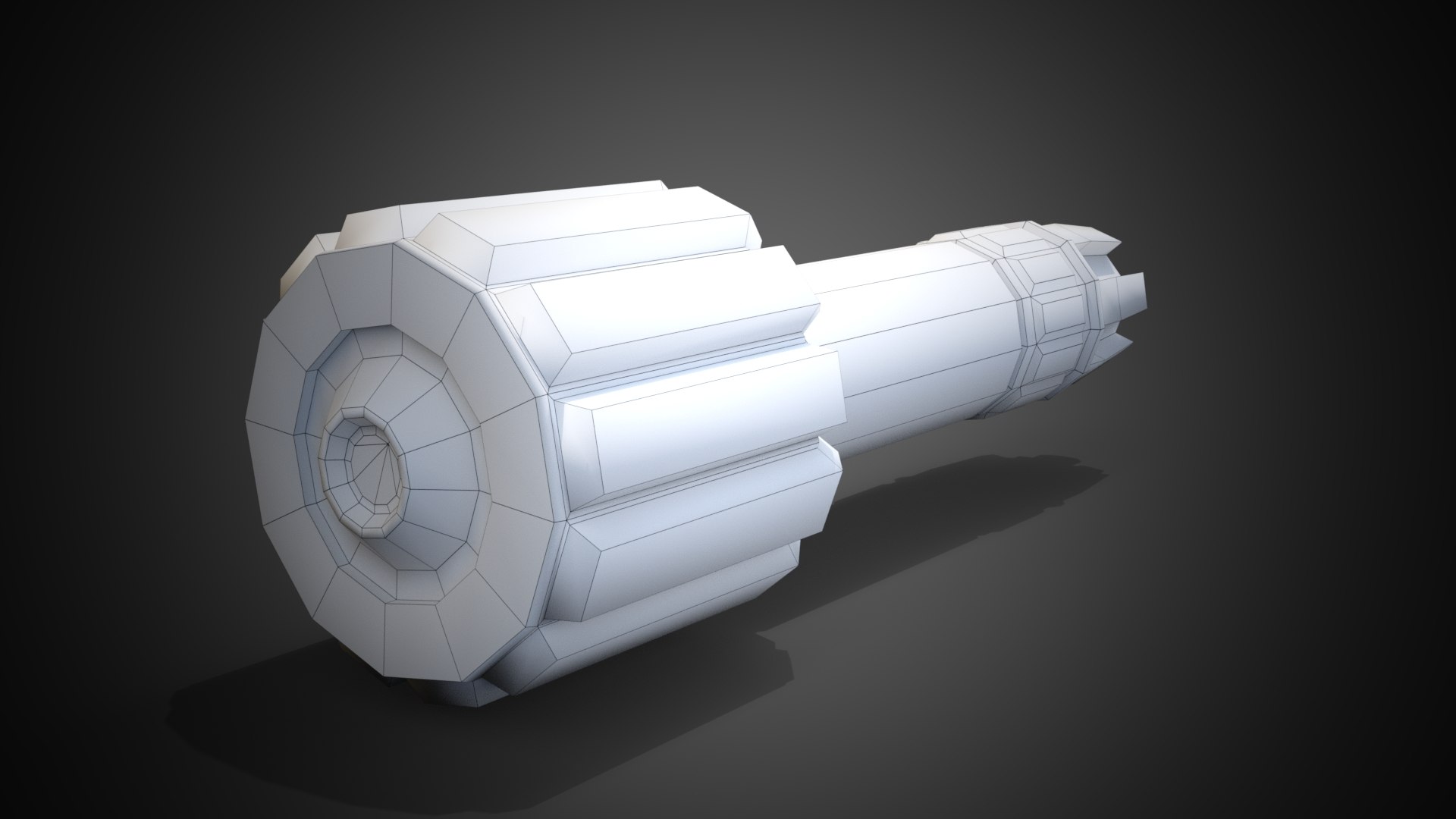 3D Sci-fi post-apocalyptic grenade - TurboSquid 2172460