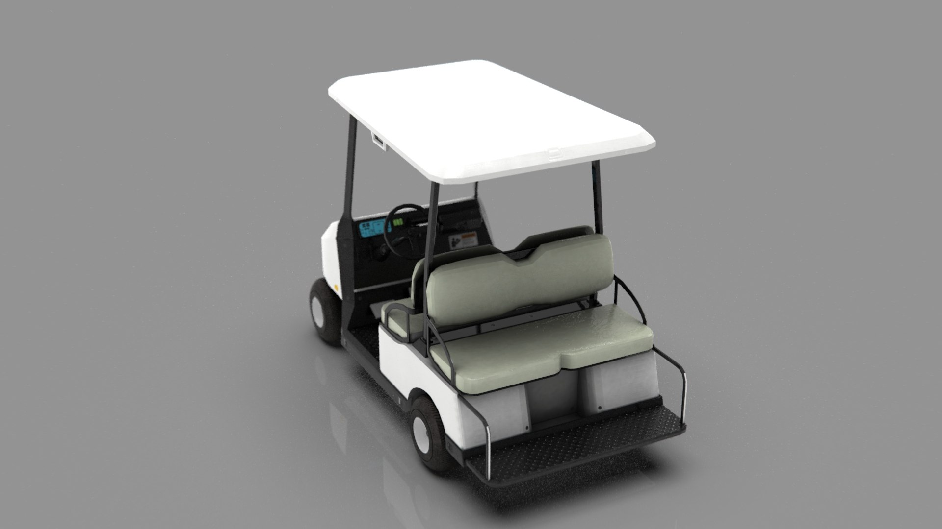 Golf Cart 3D model - TurboSquid 1791071