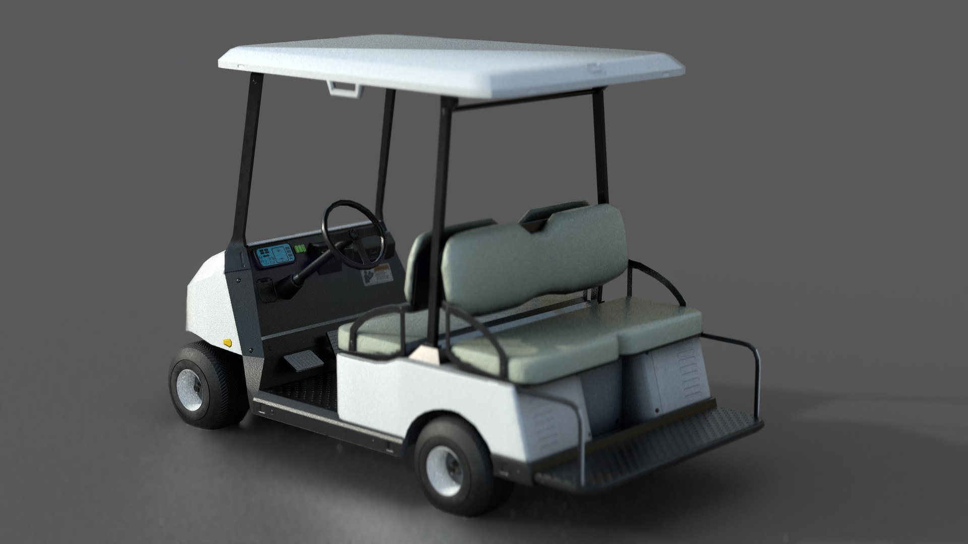Golf Cart 3D model - TurboSquid 1791071