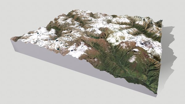 Mountain landscape Khakaborazi National Park model - TurboSquid 1997697