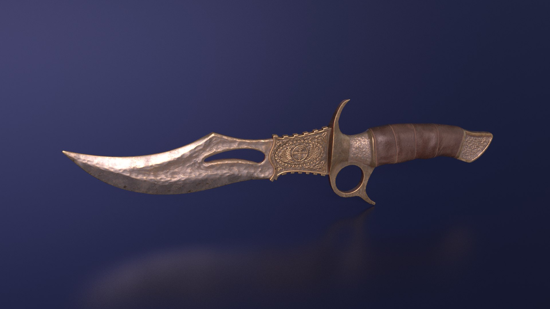 3D Antique Dagger - TurboSquid 1792105
